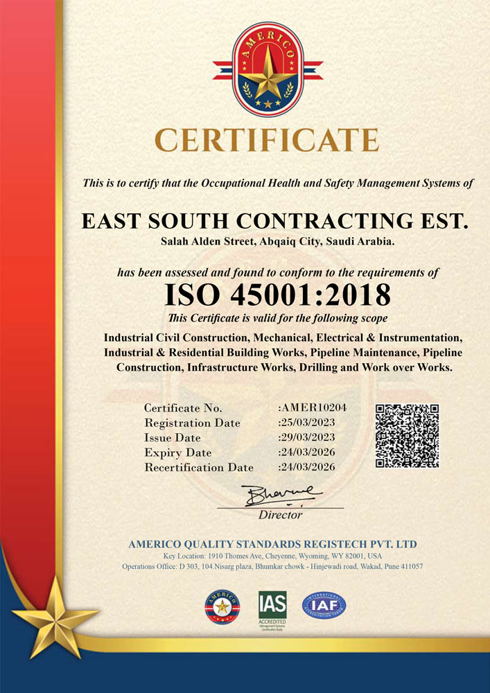 East South Contracting Est.
